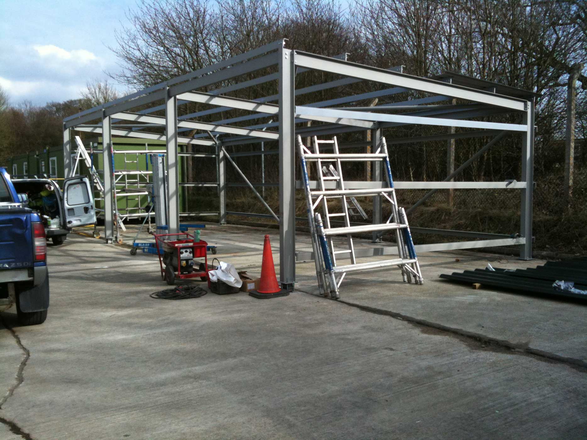 KBS Metalworks - Portfolio > Canopies